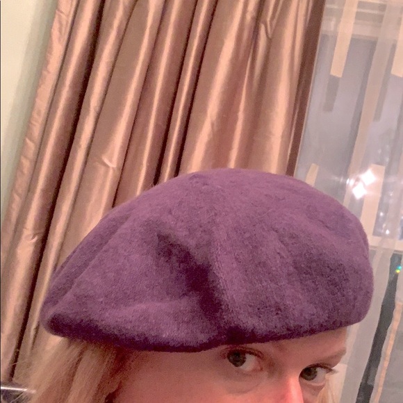 Accessories | Purple Wool Beret Hat | Poshmark